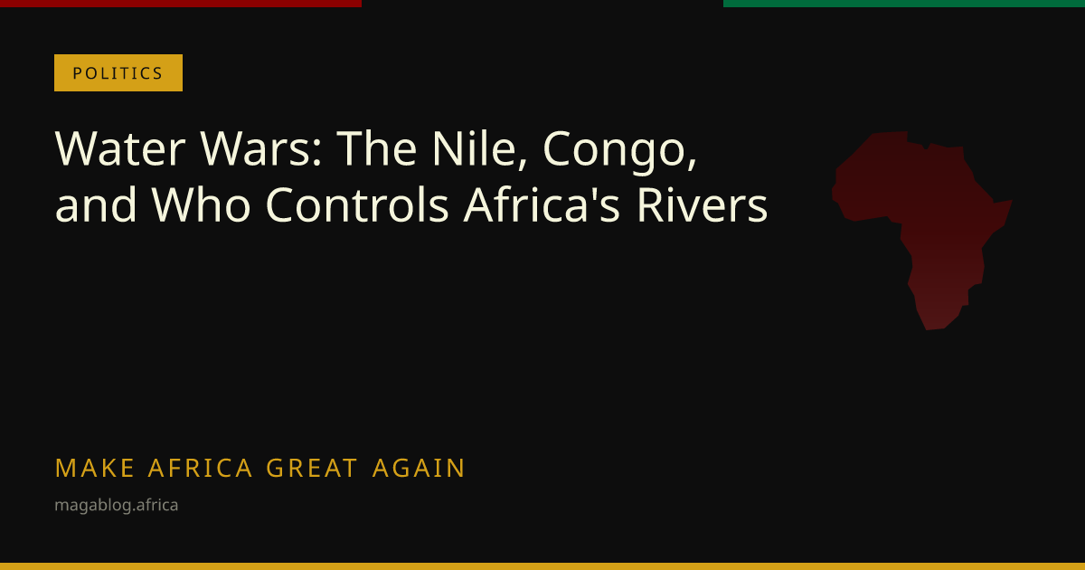 Water Wars: The Nile, Congo, and Who Controls Africa's Rivers | Make ...