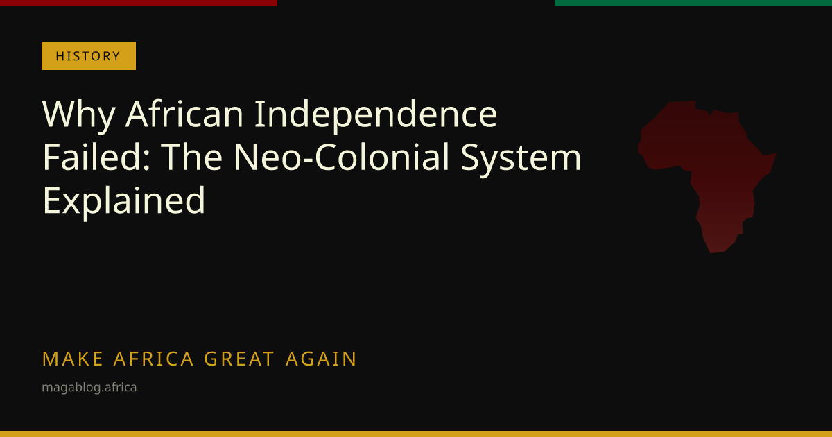 Why African Independence Failed: The Neo-Colonial System Explained ...